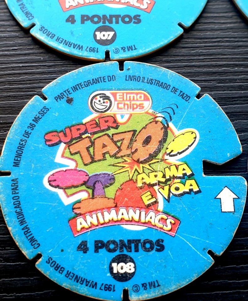Animaniacs Tazos - Complete Set 1 to 60 Pogs *RARE* $10 / Tazo - Elma ...