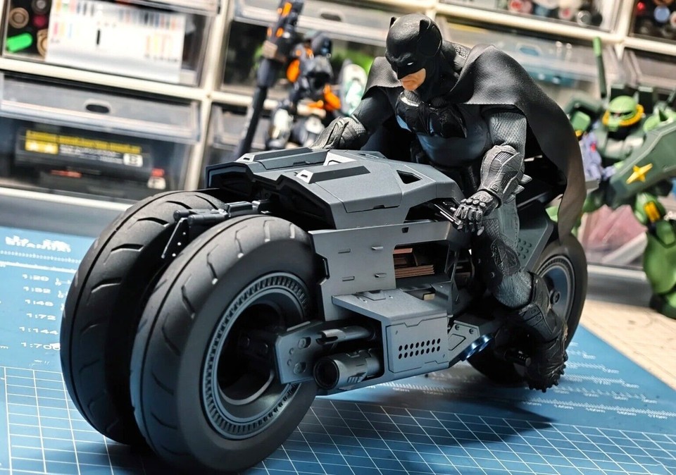 Only Batcycle！ Modoking 1/12 THE FLASH Movie BATMAN Motocycle Action ...