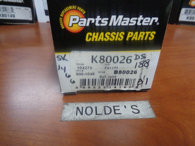 Suspension Ball Joint Parts Master K80026 for sale online | eBay