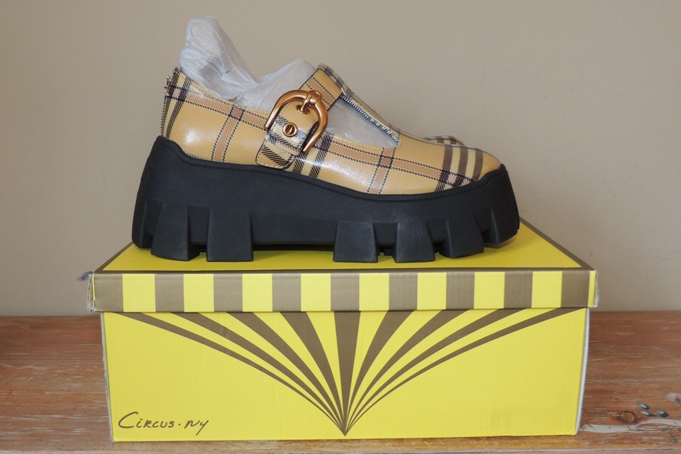 NEW DESIGNER Circus by Sam Edelman Womens Amy Faux Leather Platform ...