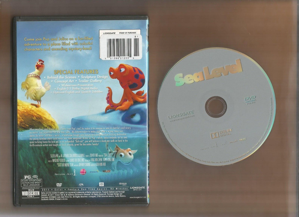 Sea Level ~ (DVD, 2011, WIDESCREEN) ~ LIKE NEW | eBay