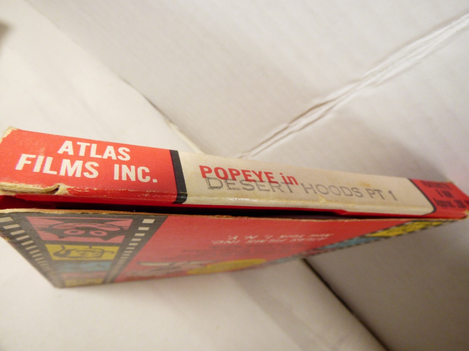 Vintage Featurette Popeye in Desert Hoods pt 1 Atlas 8mm Kids reel film ...