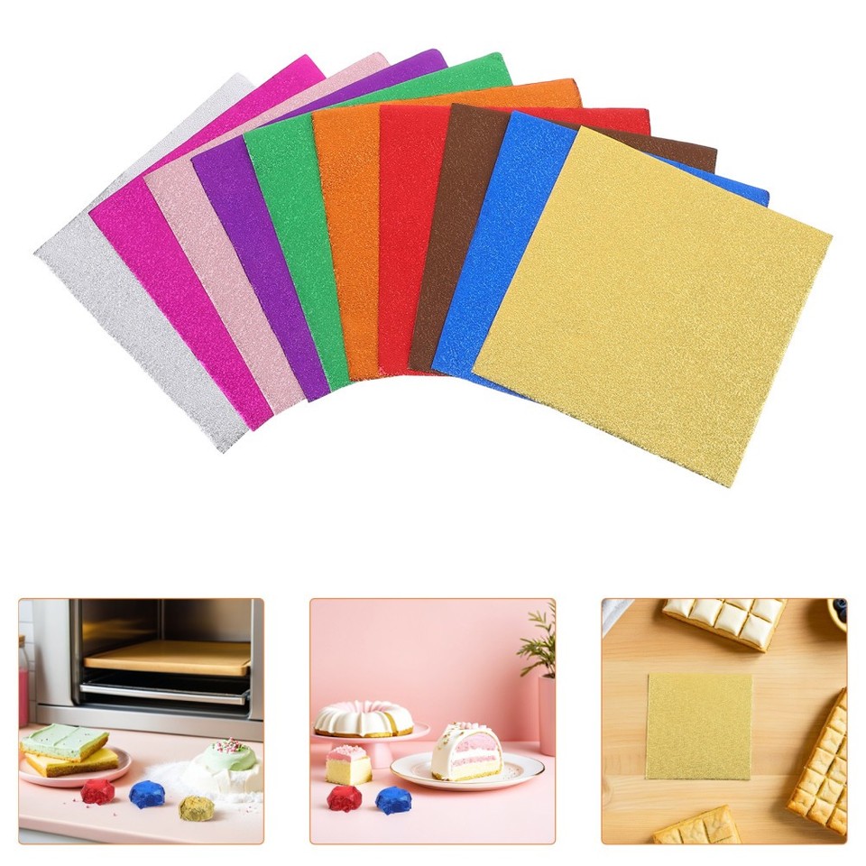 1000pcs Chocolate Wrapper - Aluminum Foil Wrapper - Square Wrapping ...