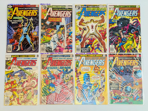 Lot of 8 - Avengers Vol. 1 Issues 137, 145, 161, 163, 175, 176, 177 ...