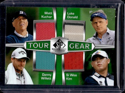 2024 SP Game Used Matt Kuchar Luke Donald Willett Si Woo Kim Tour Gear ...