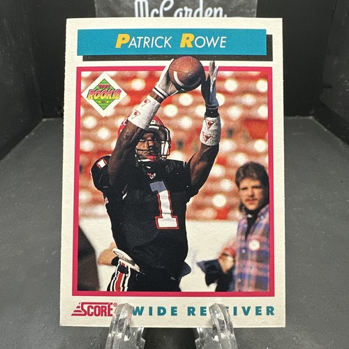 1992 Score Patrick Rowe #476 Rookie RC Cleveland Browns | eBay