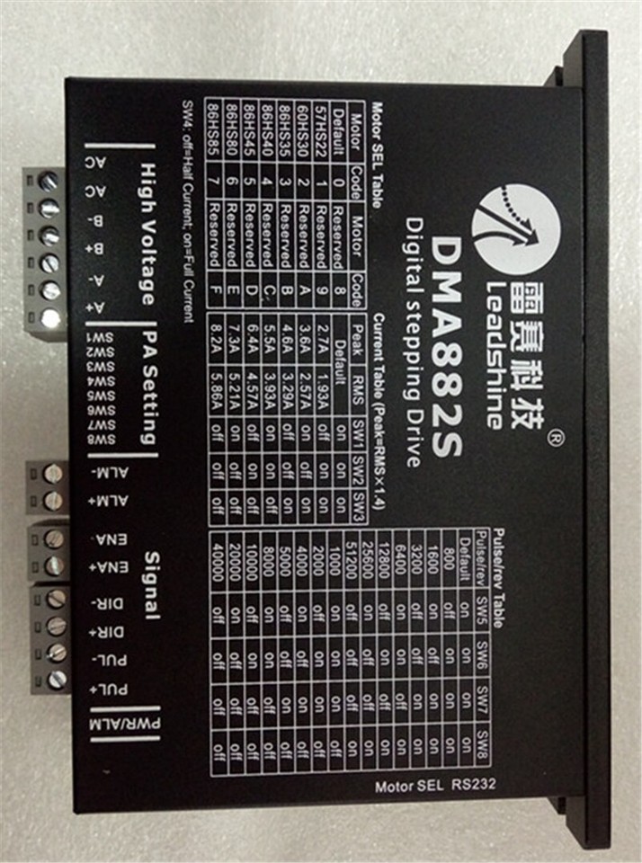 New Leadshine DMA882S =AM882H = AM882 Digital Stepper Motor Driver am ...