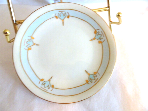 D & C Limoges France 6" Plate/Saucer Gold Rim/Trim | eBay