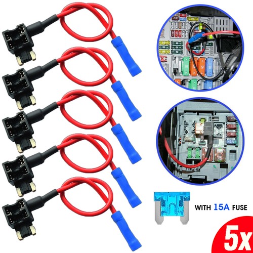 Add A Circuit Piggy Back Fuse Tap Low Profile Mini Blade Fuse Holder ...