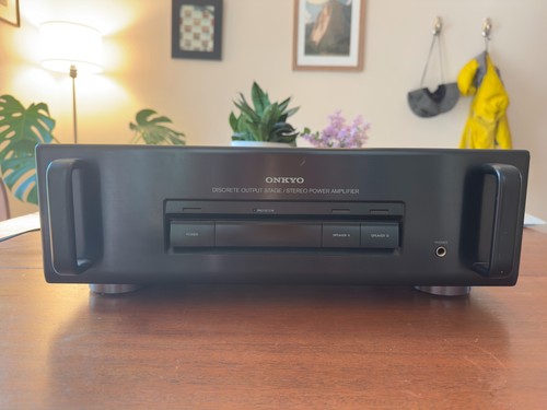 Onkyo M-501 Stereo Power Amplifier - 2 channel - 150W per channel | eBay