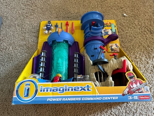 Fisher-Price Imaginext Power Rangers Command Center Toy - DMX64 for ...