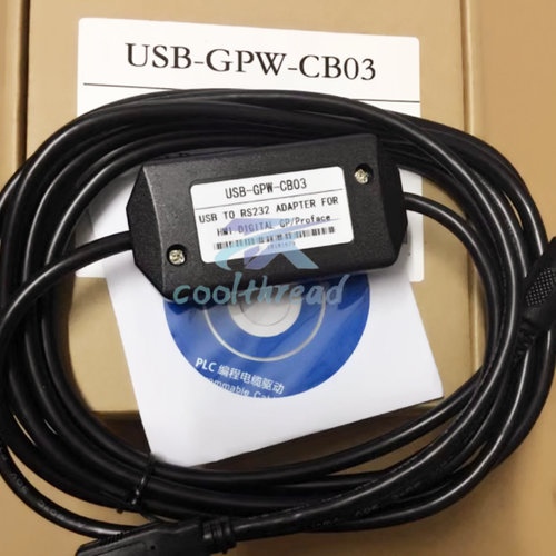 1pc Programming cable GPW-CB03 for GP Proface Download Cable USB To RS232 PLC | eBay