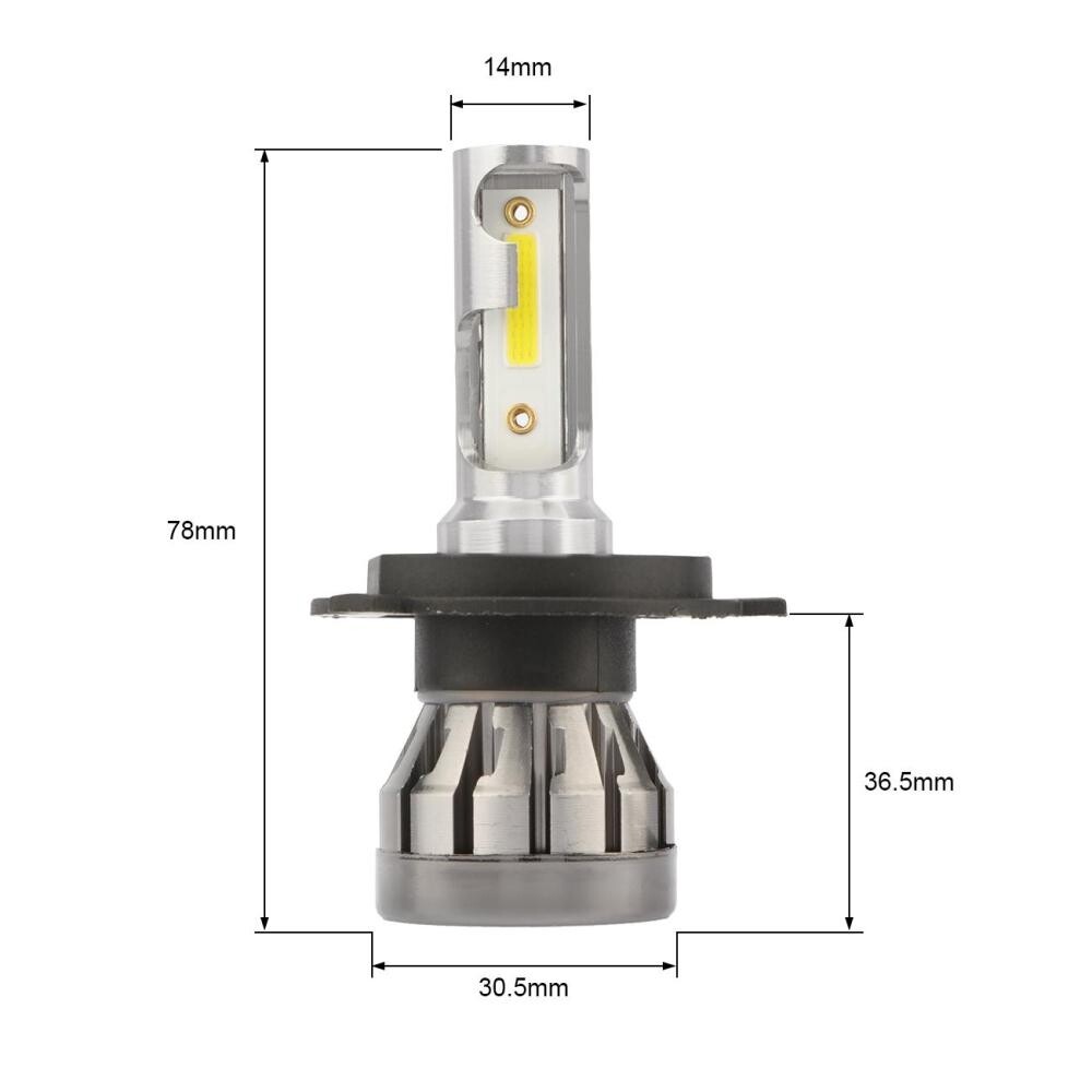 H4 LED Headlight Halogen Xenon Bulb For Holden Commodore HSV SS VR VS ...