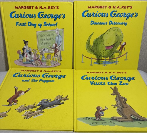 Curious George Hardcover Lot of 4 - Kohl's Cares - Margaret & H. A. Rey ...