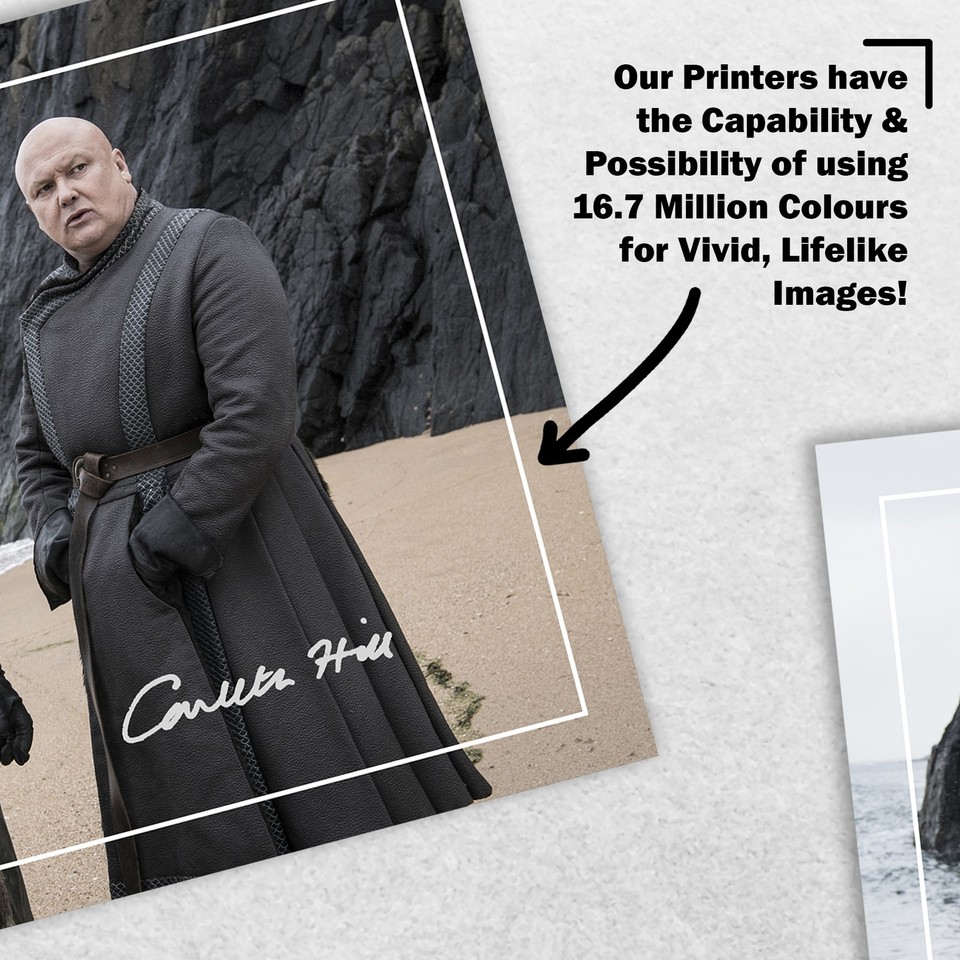 Kit Harington & Conleth Hill Signed Autograph Photo Print 8x6 Game of ...