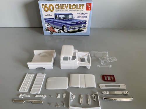 AMT 1/25 1960 Chevrolet Fleetside Pickup Body and parts/Slotcar ...