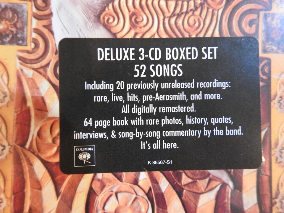 Aerosmith "Pandora's Box" BRAND NEW 3 CD Box Set! STILL SEALED! SEE ...