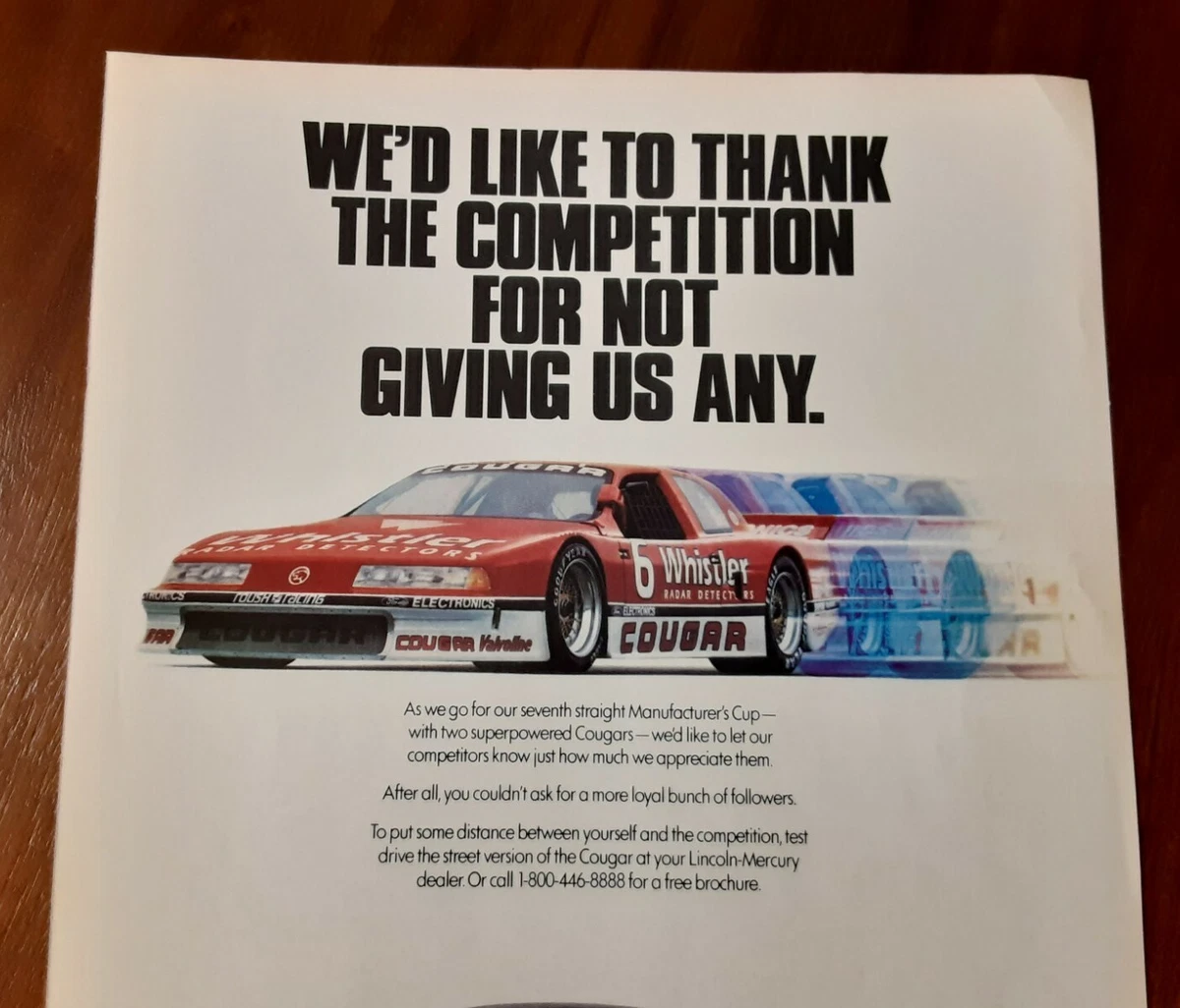 Competitor Magazine Ads