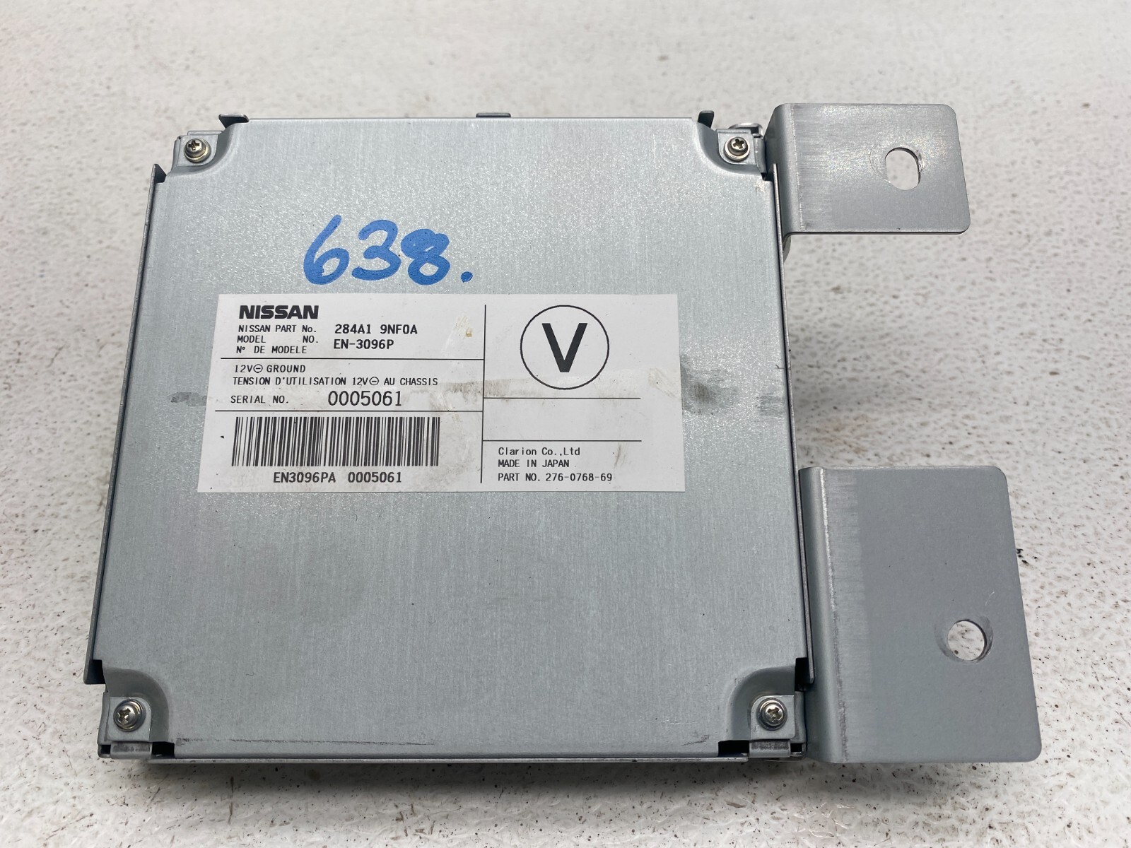 2016-2020 INFINITI QX60 REAR VIEW CAMERA CONTROL MODULE OEM LOT638 | eBay