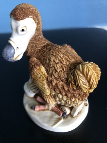 HTF Version 1 Harmony Kingdom The Last Laugh Dodo Bird Box Figurine ...