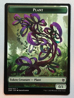 MTG Zendikar Rising Plant Token NM/M | eBay