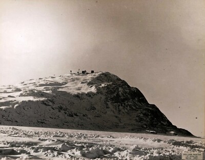 VINTAGE PHOTO +1957 + FOX-4 + DEW LINE STATION + SITE 37 + CAPE HOOPER ...