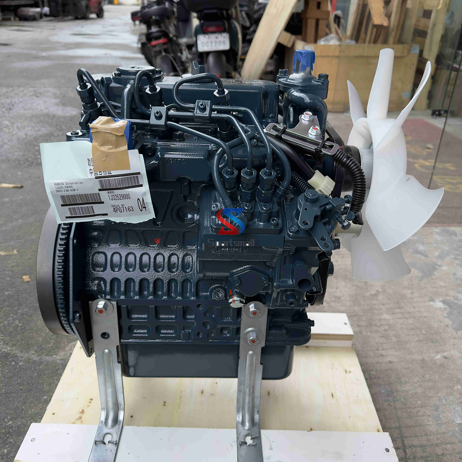 D902-EF08 ENGINE Assembly 2300RPM 11.8KW For Kubota D902-EF08 ENGINE ...