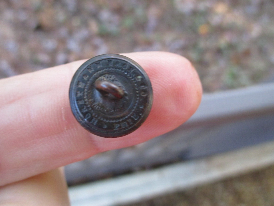 Civil War era relic Confederate Alabama Cuff Button | eBay