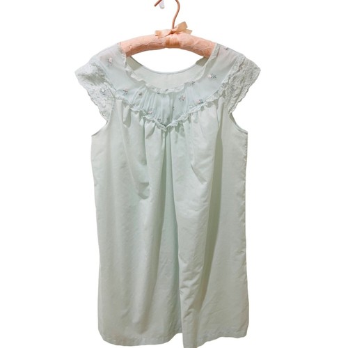 VTG Sears Intimates Cottage Core Night Gown With Embroidered Floral ...