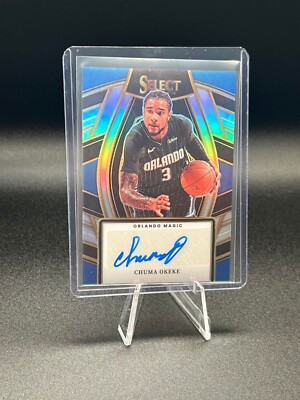 CHUMA OKEKE 2023-24 SELECT BASKETBALL AUTOGRAPH SILVER MAGIC AUTO | eBay