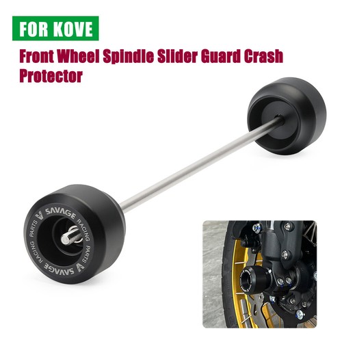 Front Wheel Spindle Slider Guard Crash Protector For KOVE 400X/F 500X/F ...