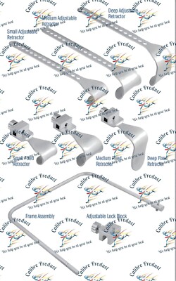 Bell-Hawkins Shoulder Frame and Blade Set of 8 Shoulder Arthroplasty ...