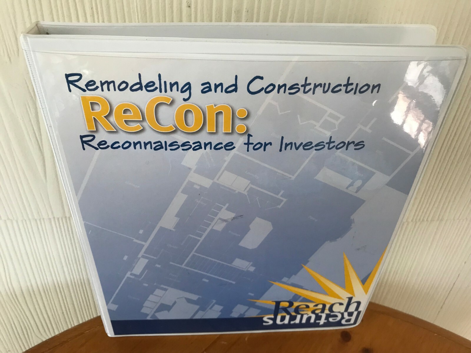 RECON: Remodeling & New Construction For Investors By Greg Pinneo ...