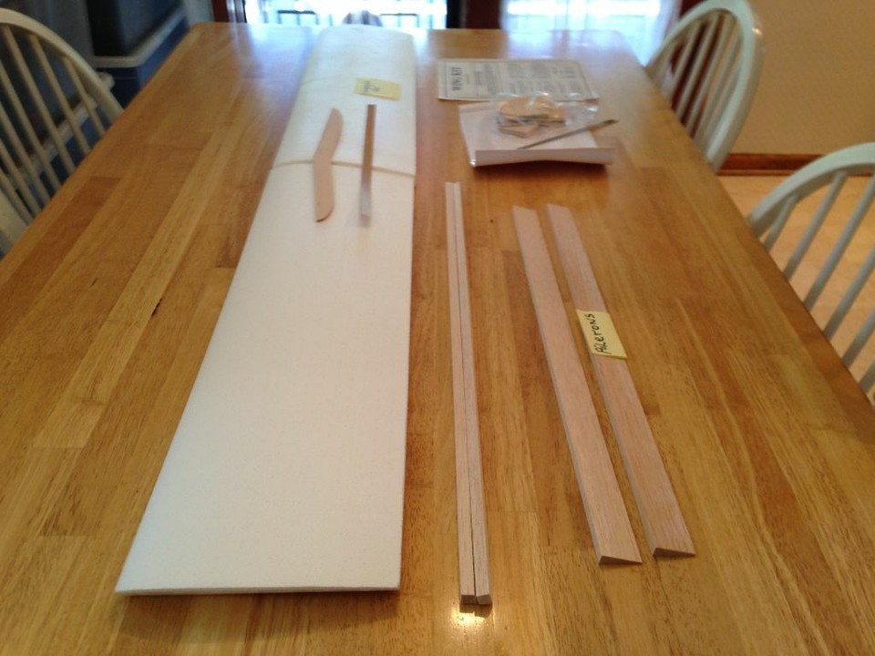 Hobbico Sturdy Birdy II RC Airplane Wing Kit. | eBay