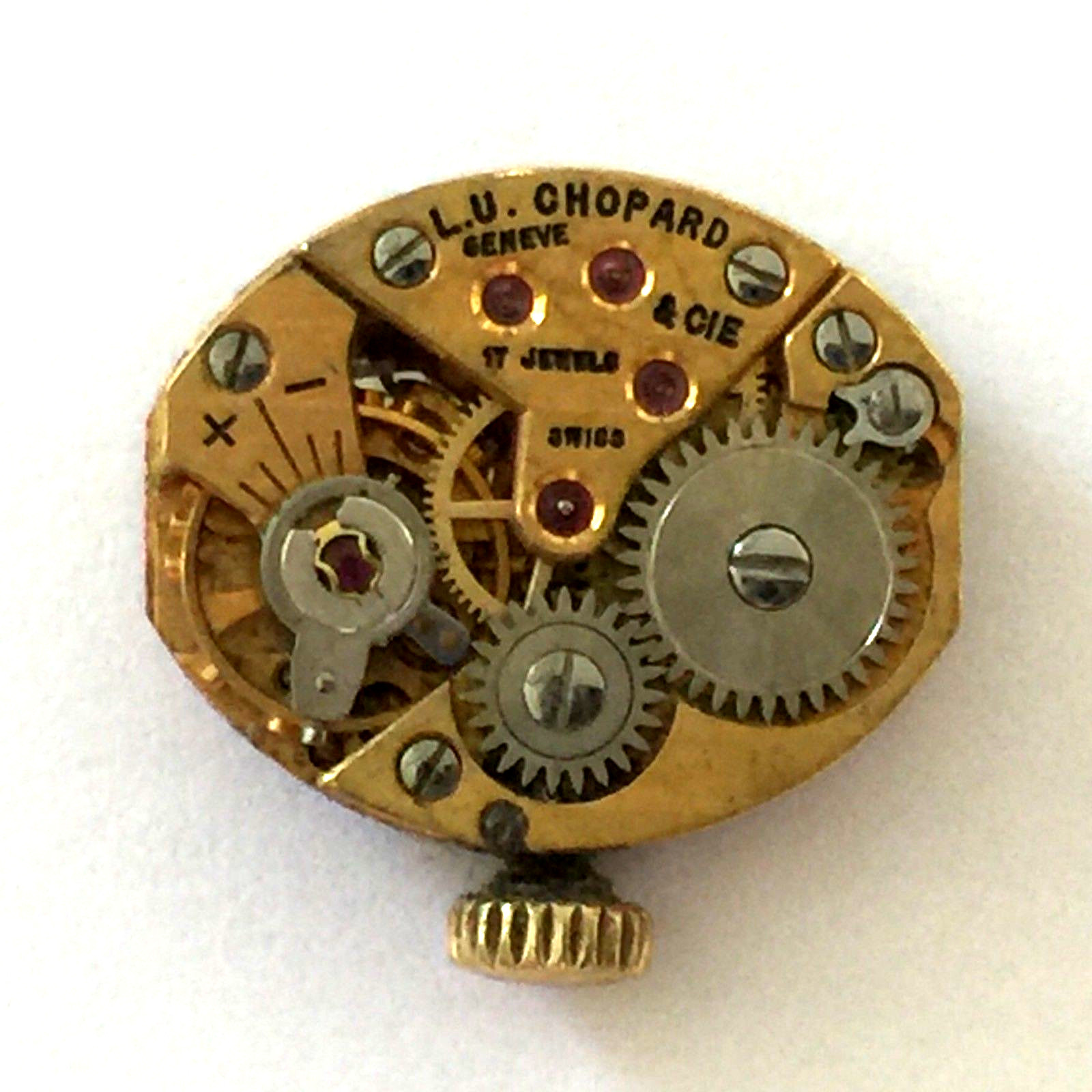 VINTAGE KELBERT L.U. CHOPARD & CIE SWISS WOMEN'S WATCH MOVEMENT 17 ...