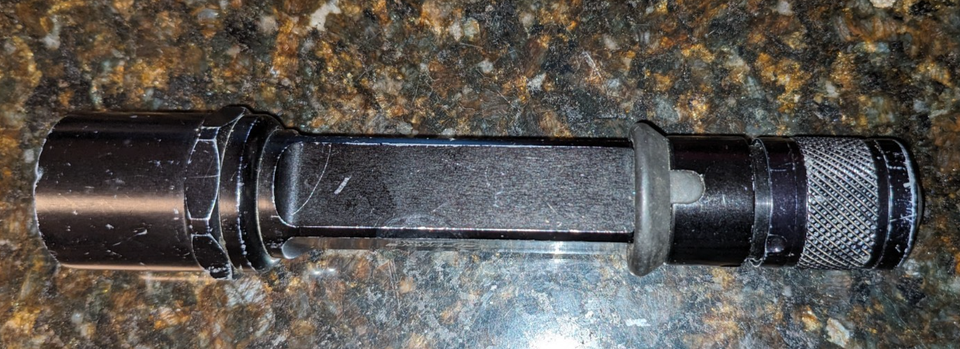 SureFire Black C3 Centurion A14819 Flashlight - Rare Round Bottom - No ...