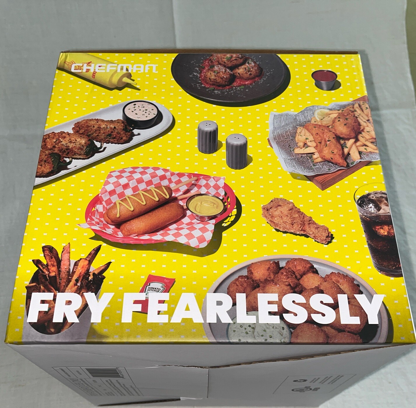 Fry Guy Compact Deep Fry 1.6 Quart Restaurant-Style Easy-View ...