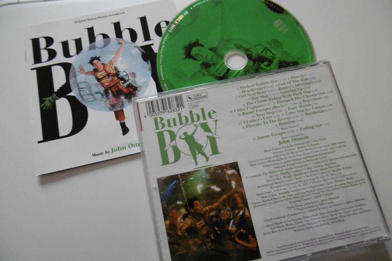 Bubble Boy [Original Motion Picture Soundtrack] (2001) for sale online ...