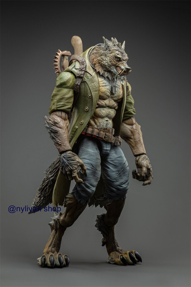 1/12 Maestro Union Veteran William Werewolf & Tiger Hermit Action ...