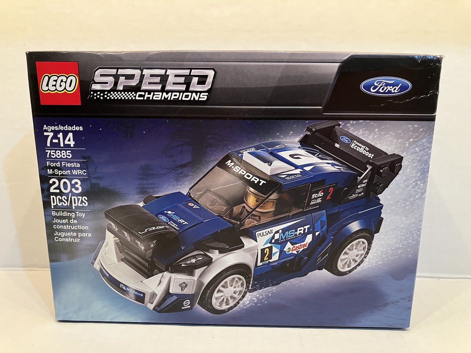 LEGO Speed Champions 75885 Ford Fiesta M-Sport WRC New in Box Sealed ...