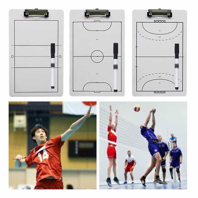 Volleyball Coaching Boards Guidance Training Aid Reusable Game Tactic ...