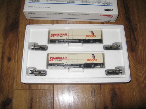 Marklin HO 48042 KOMBI-RAIL Transport System SBB Cargo Swiss MIGROS ...