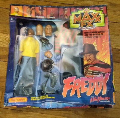 New 1989 Matchbox Maxx Fx Freddy Kruger Nightmare On Elm Street Figure ...