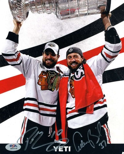 Patrick Sharp Adam Burish PSA DNA Signed 8x10 Photo Autograph | eBay