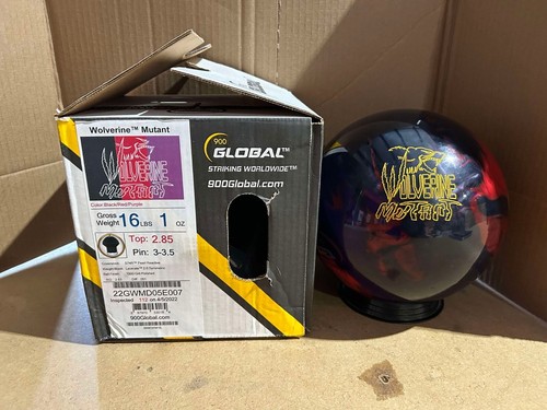 NEW 16LB 900 Global Wolverine Mutant Overseas Bowling Ball E007 | eBay