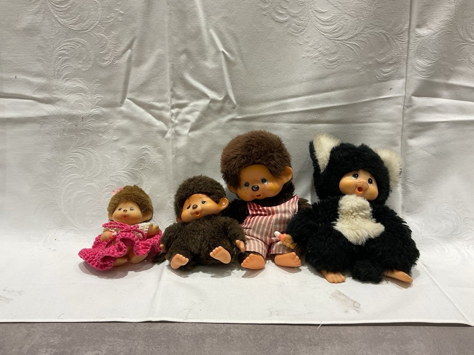 Monchichi Sekiguchi Sammlung 28 Stück Affen vintage Monchhichi | eBay.de