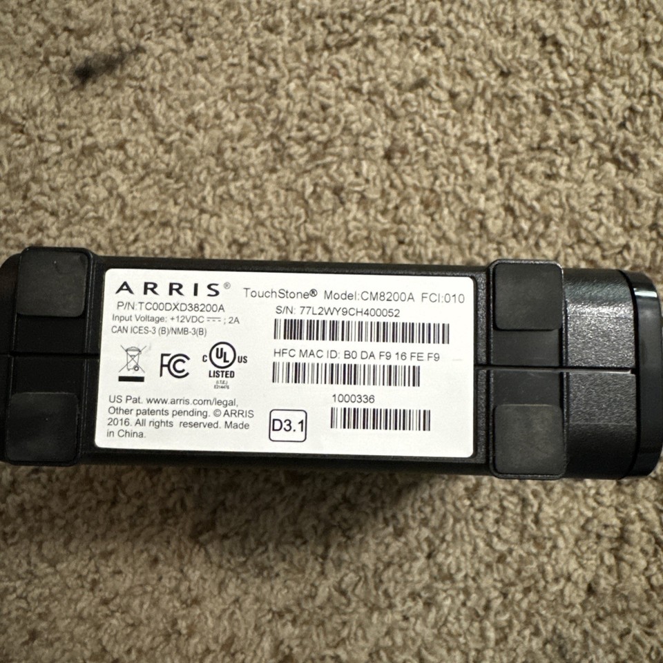 Arris Touchstone CM8200 Working | eBay