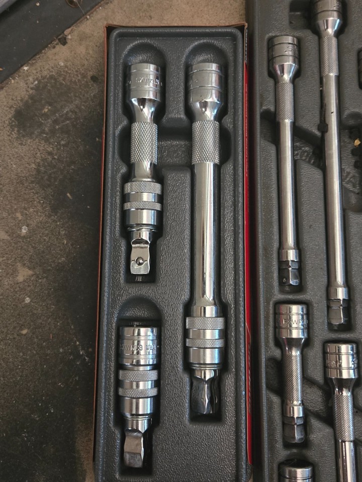 Snap on: Extension Sets - 1/4" , 3/8", 1/2" Drives.(303SXWKL)(206AFXW ...