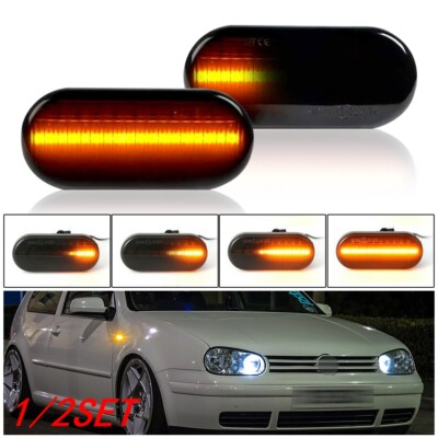 For VW MK4 Golf Jetta GTI R32 Beetle Side LED Sequential Marker Signal ...