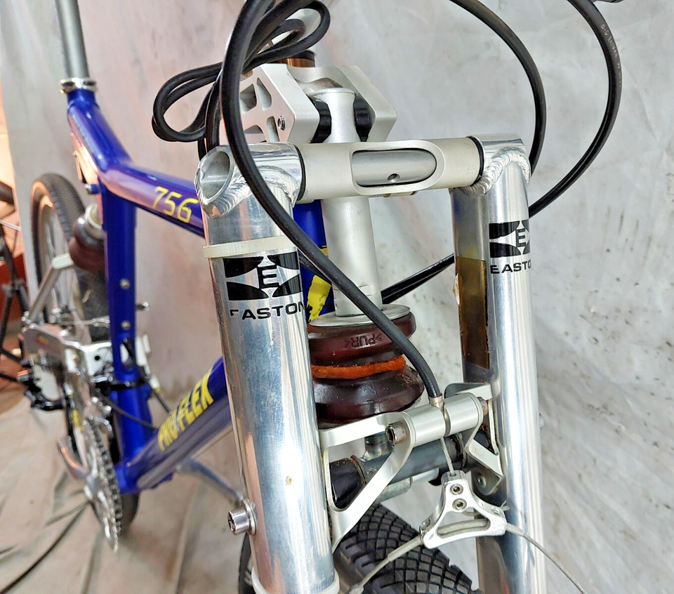 1995 Proflex 756 FS MTB Bike 20" Large Softtail Full-Suspension Deore LX USAmade | eBay